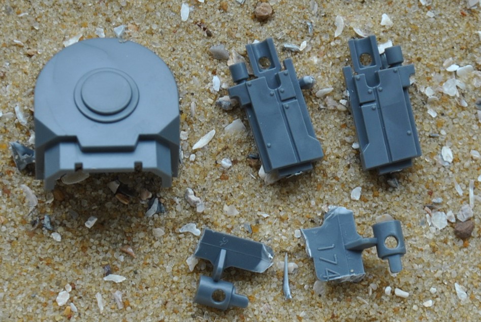 SPACE MARINE REPULSOR EXECUTIONER TWIN HEAVY BOLTER - Bits & Kits